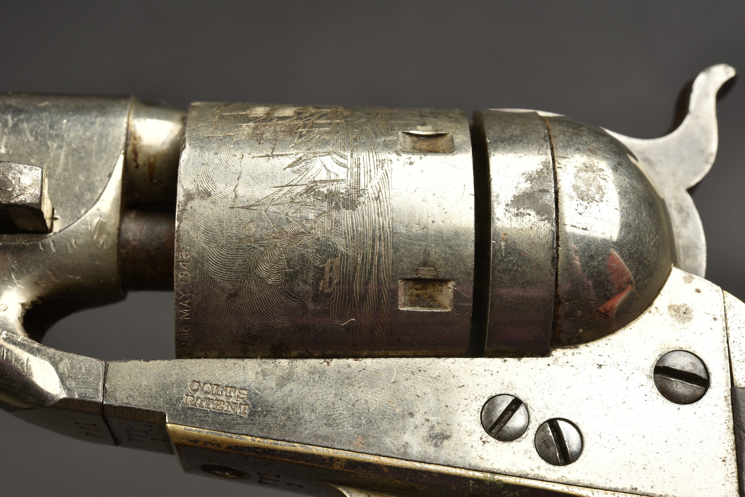 Revolver Colt Richards-Mason Conversion Model 1861 Navy commercial ...