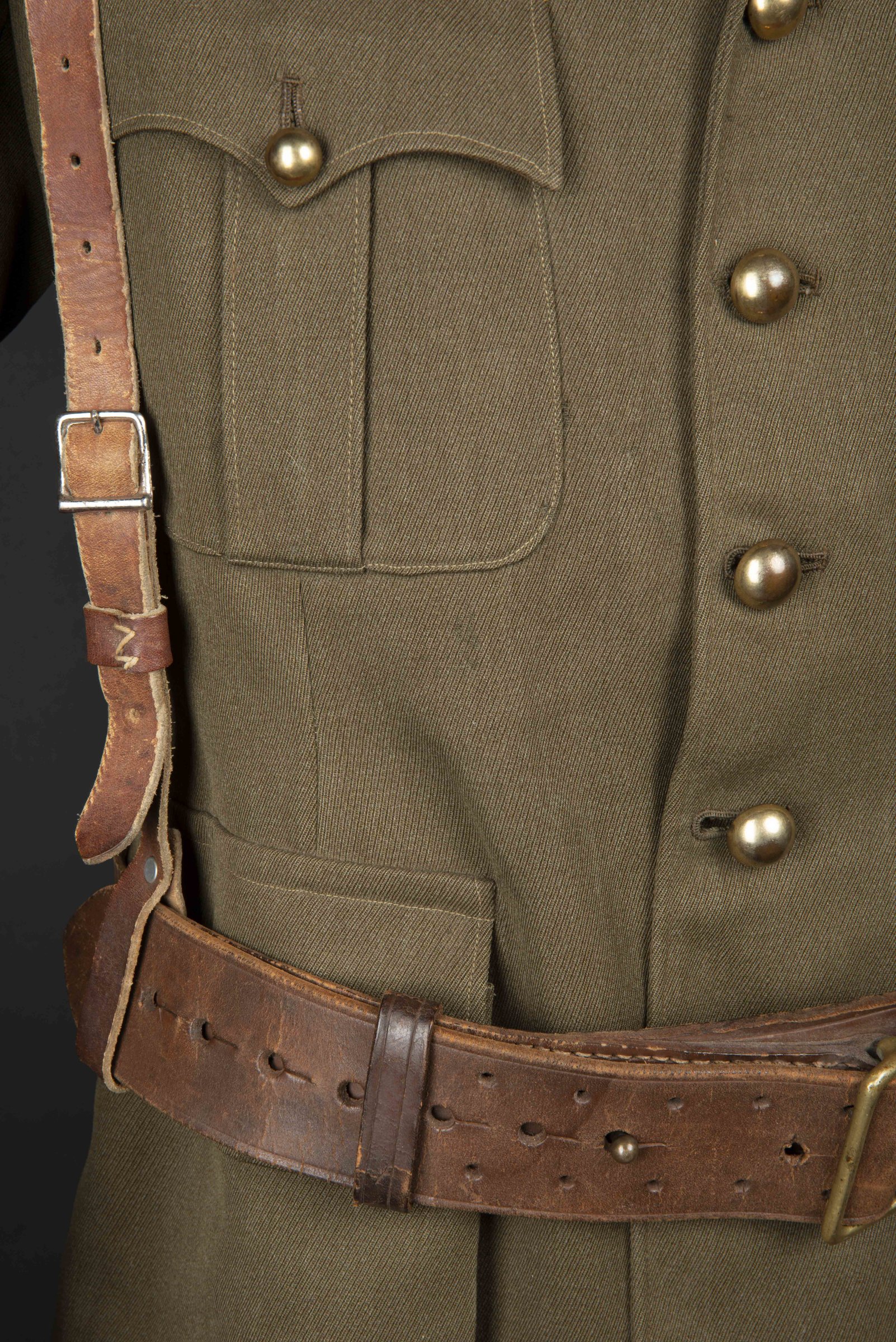Vareuse d'officier modèle 38 chars de combat | Aiolfi G.b.r.