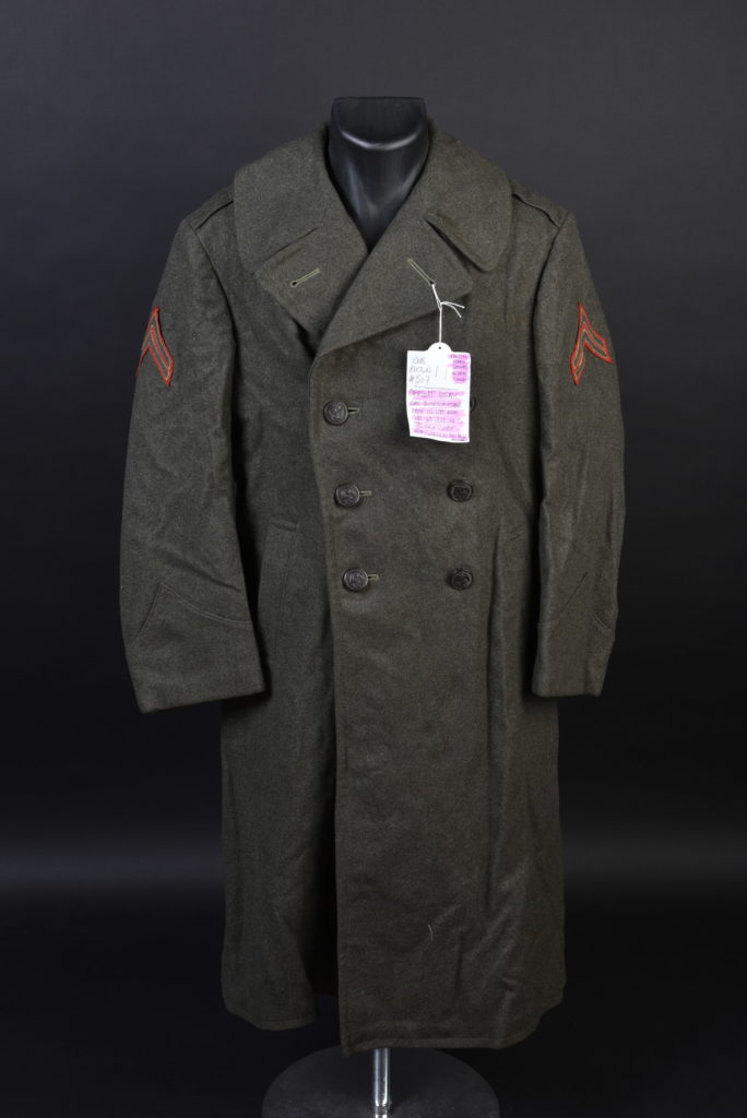 Manteau nominatif USMC. Overcoat USMC, named. | Aiolfi G.b.r.