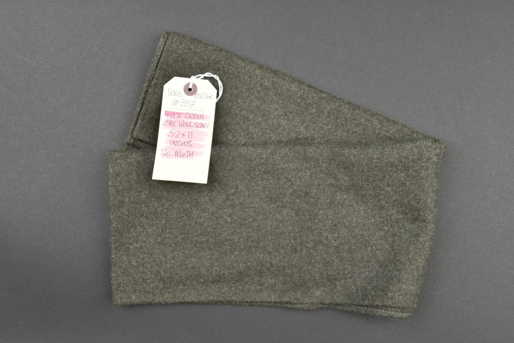 Echarpe USMC. Forest green USMC wool scarf. | Aiolfi G.b.r.