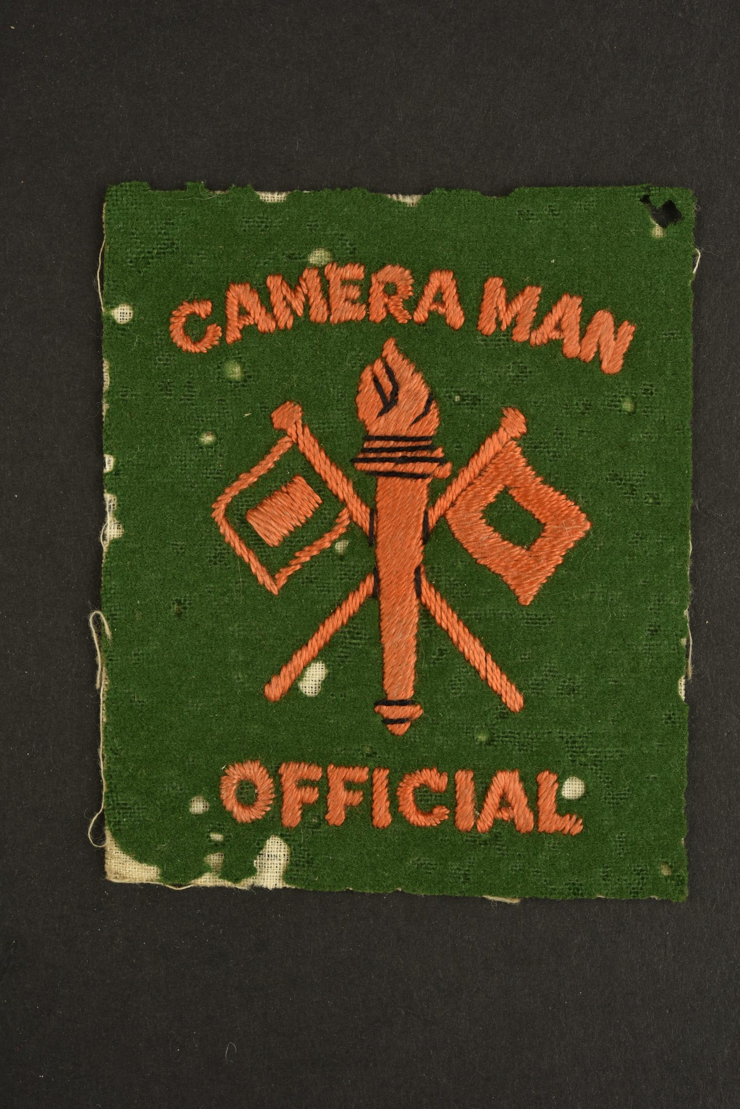 Insigne Cameraman official. | Aiolfi G.b.r.