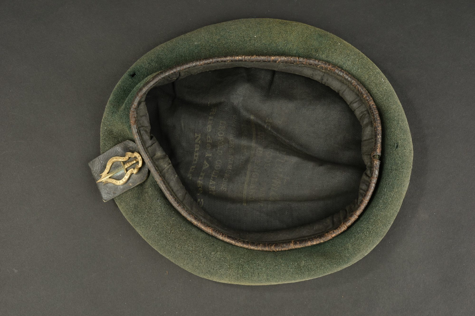 Béret commando belge. | Aiolfi G.b.r.