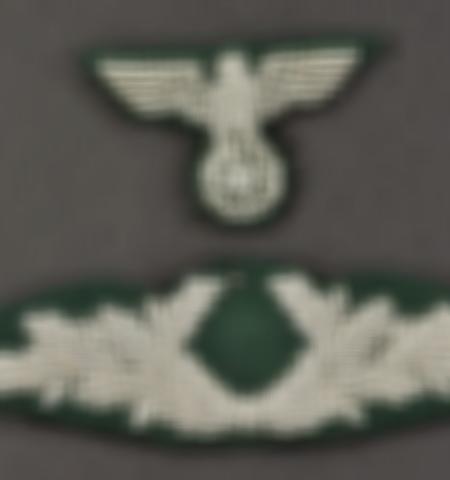 Insignes des forestiers du Reich. Reich forestry badges. | Aiolfi G.b.r.