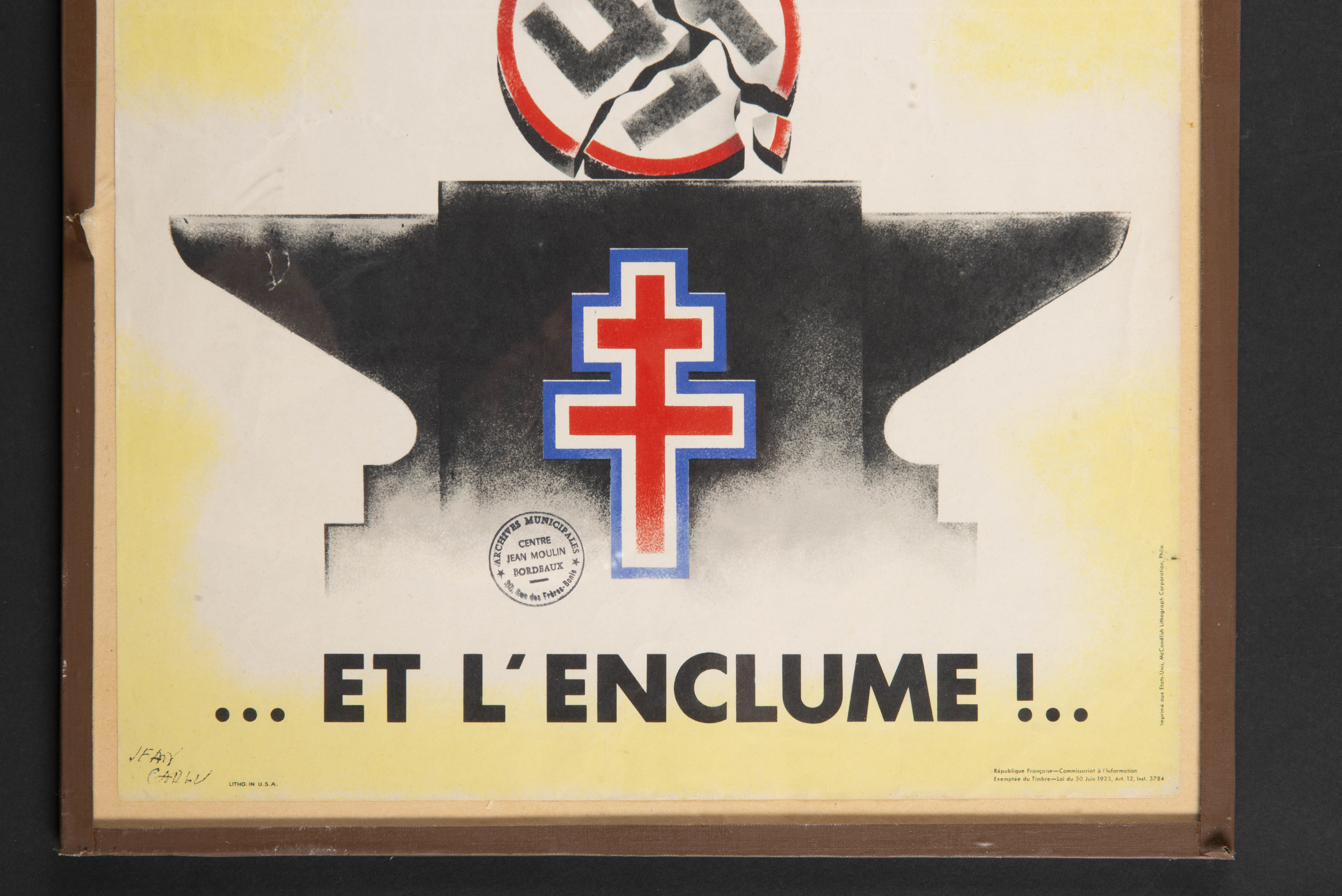 Affiche Entre le marteau et l'enclume | Aiolfi G.b.r.