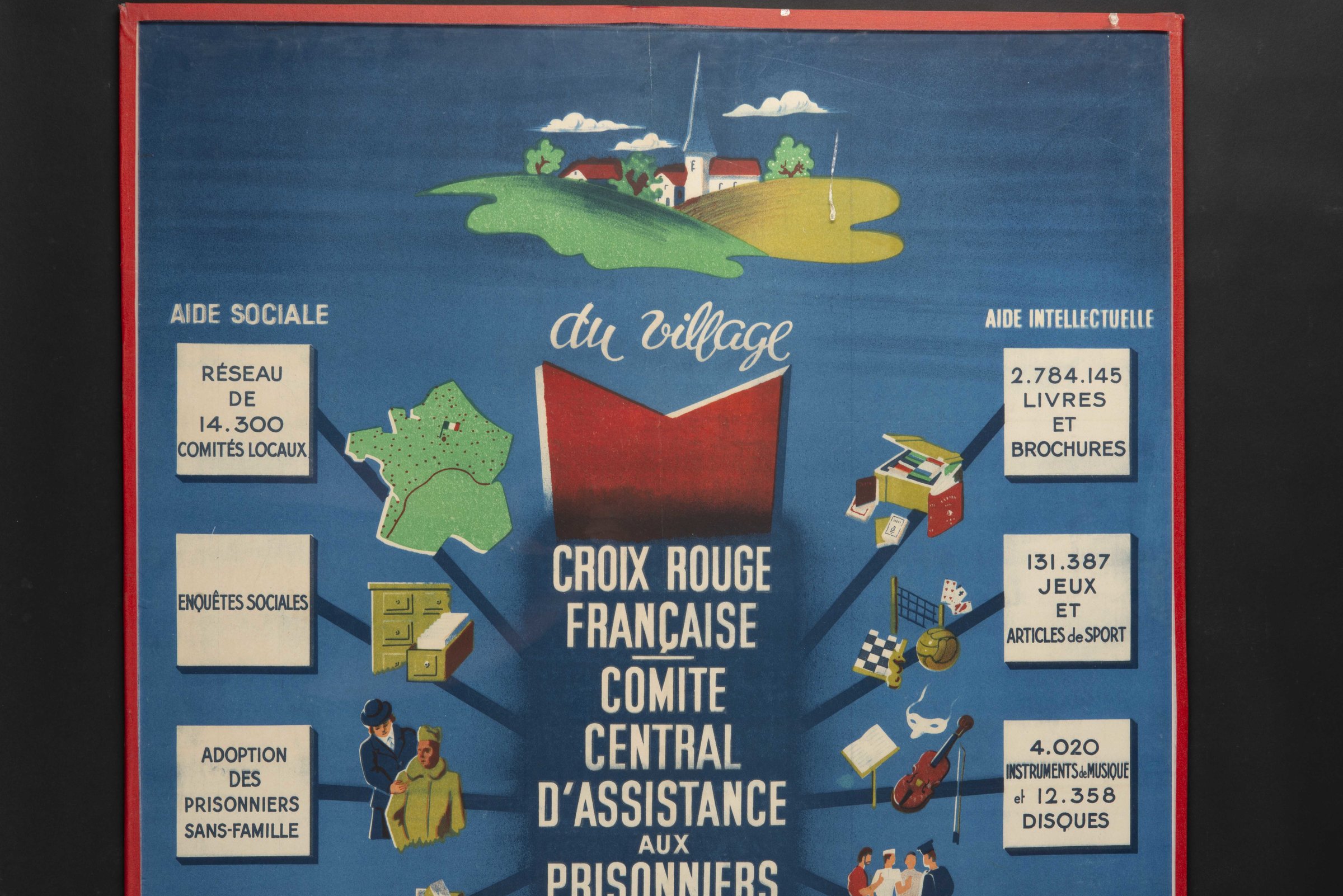 Affiche Croix Rouge française | Aiolfi G.b.r.