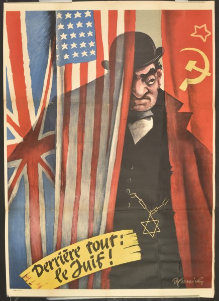 Affiche derrière tout le juif. | Aiolfi G.b.r.